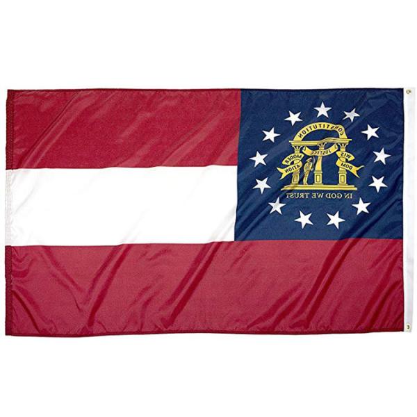 Quality ​​Wind-resistant Designs Georgia Flag Lightweight Portable Easy Installation for sale