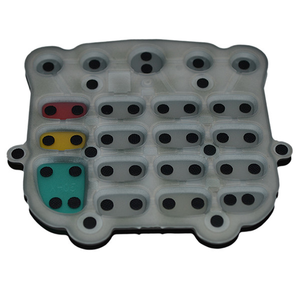 Quality Custom Silicone Keypad for POS Machine Heat-Resistant Eco-Friendly for sale