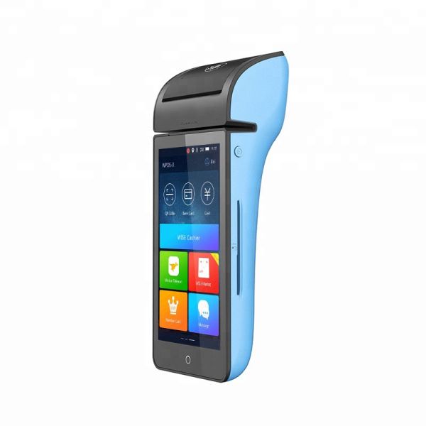 Quality P3 WLAN2.4G Android EMV POS Terminal Portable PBOC All In One Capacitive Touch for sale