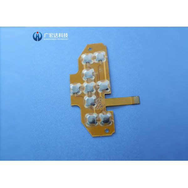 Quality Multi - Layer Flexs Printed Circuit Dome Array For Various Devices Contact Keys for sale