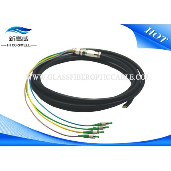 Quality PE Jacketed OEM Fiber Optic Pigtail Low Insertion Loss With MTRJ / E2000 for sale