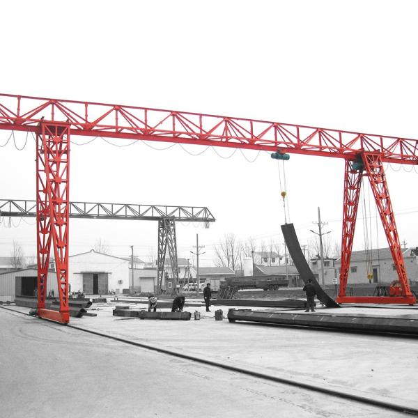 Quality MH Trussed Type Overhead Rail Mounted Gantry Crane Single Girder for sale