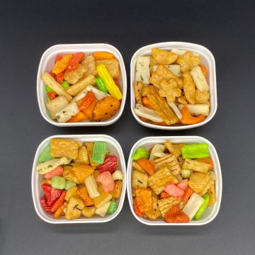 Quality Mixed Rice Crackers Japanese Style Grain Snacks Colorful Rice Cracker for sale