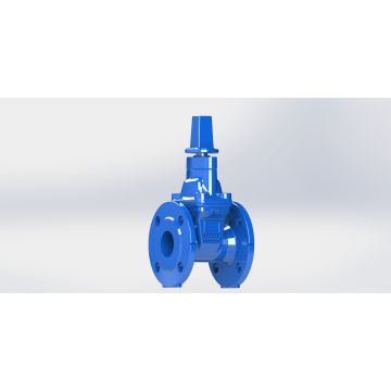 Quality Abrasion Resistance Resilient Seated Gate Valve , Epoxy Powder Coated Wedge Gate for sale
