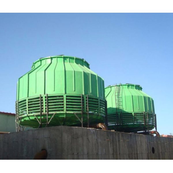 Quality Low Energy Consumption Frp Type Cooling Tower Fast Temperature Reduction Low Noisy GRP Square Circular Cooling Tower for sale