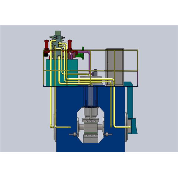 Quality Diameter 426mm Steel Tee Forming Machine 30KW Motor Power Energy Saving for sale