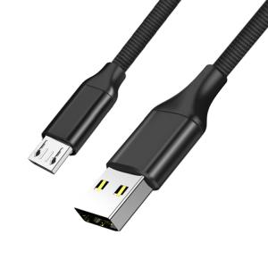Quality OEM Nylon Braided 6ft Micro USB Charging Cable For Android Phone for sale