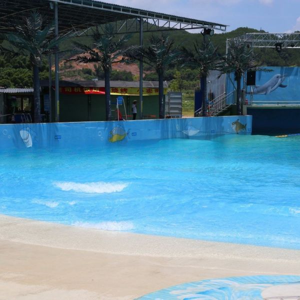 Quality ISO9001 0.3-1.2m Height Big Surf Wave Pool Water Park Long Working Life for sale
