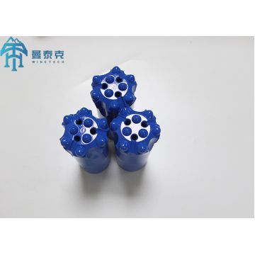 Quality Flat Face 89mm T51 Thread Button Bit for Underground Mining for sale