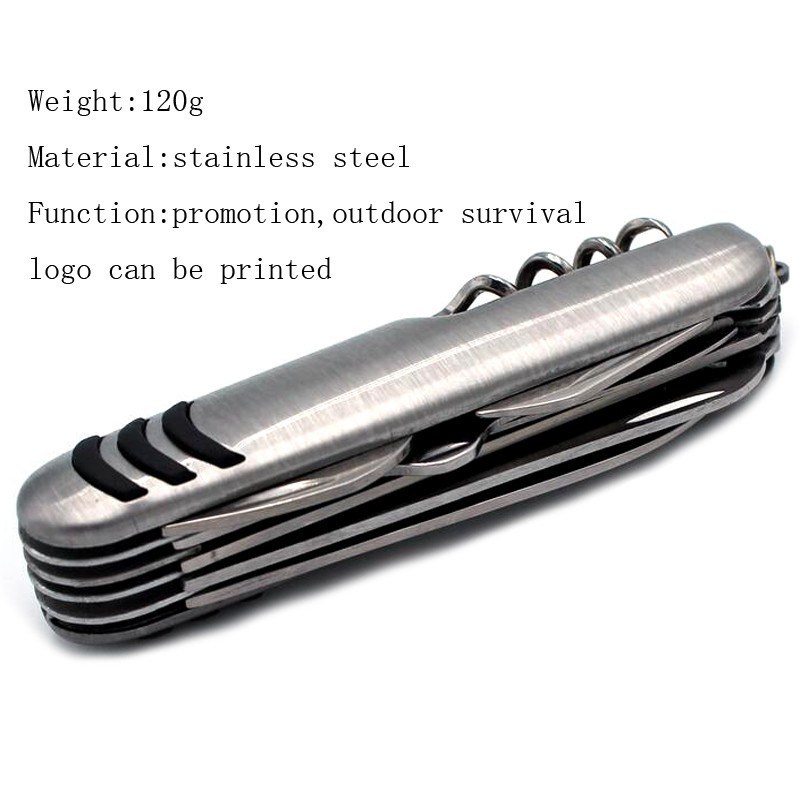 Portable Mini Multifunction Swiss Knife Camping Survival Folding Knife