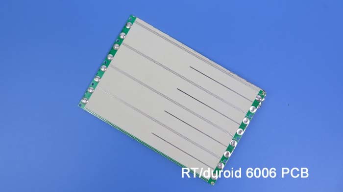 Quality Rogers RT/duroid 6006 High Frequency PCB on 25mil, 50mil and 75mil Coating Immersion Gold  for Ground Radar Warning for sale