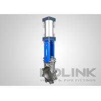 Quality Pneumatic Actuated Knife Gate Valve 2-48 Inch Class150 PN16 for sale