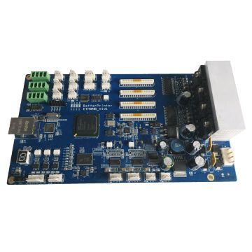 Quality Network Interface Xp600 Single Head Inkjet Printer Board For UV Flatbed Printer for sale