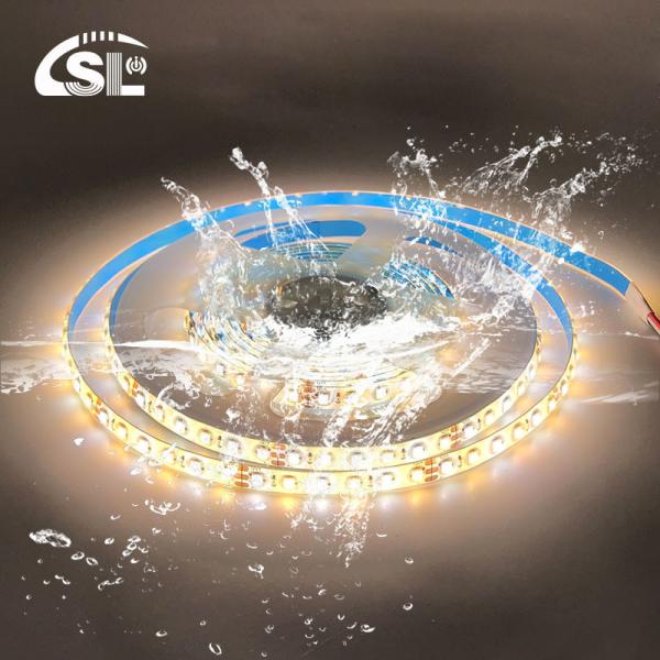 Quality 12mm 240leds 3000K-6500K CCT Dual Color SMD2835 LED Strip Light with 24V Input Voltage for sale