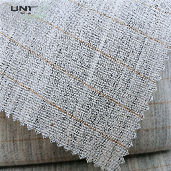 Quality Hair Interlining ideal for mens suits and jackets made from cotton rayon poly for sale