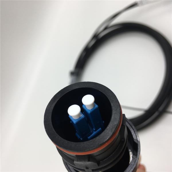 Quality FTTA Waterproof Fullaxs Duplex LC CPRI Armored Fiber Cable for sale