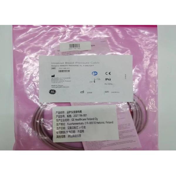 Quality GE Original Medical Device Consumables , Invasive Blood Pressure Cable 3.6M 12FT for sale