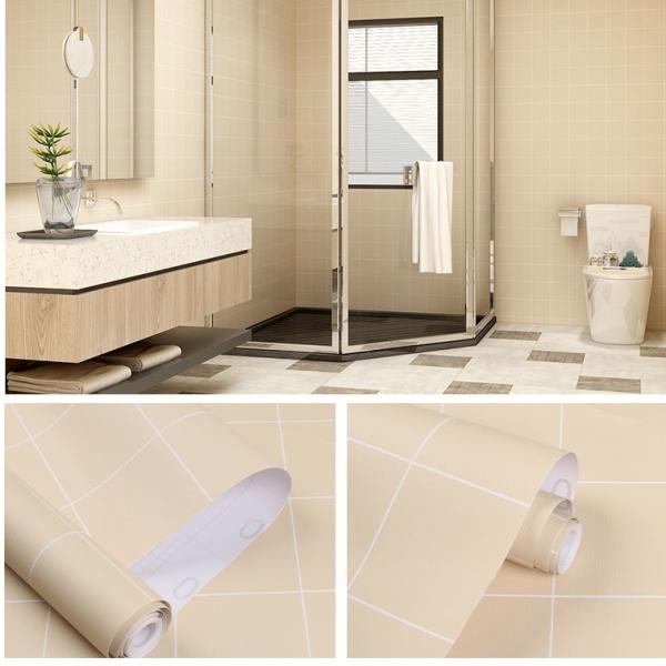 Quality Moisture-Proof 3D Adhesive Wall Tile Stickers Geometric Design Patterns for sale