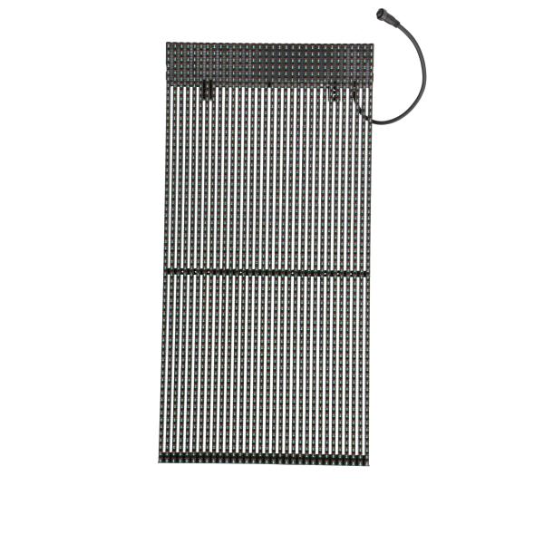 Quality Transparent P3 Ultra Thin Flexible Led Screen Curtain Display SMD for sale