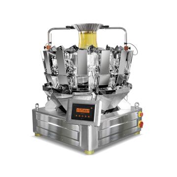 Quality Waterproof Mini 14 Heads 0.8L Granules Multihead Weigher for sale