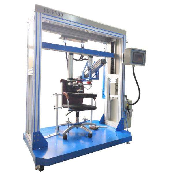 Quality Chair Base Vertical Force Lab Testing Machine / Furniture Fatigue Testing for sale