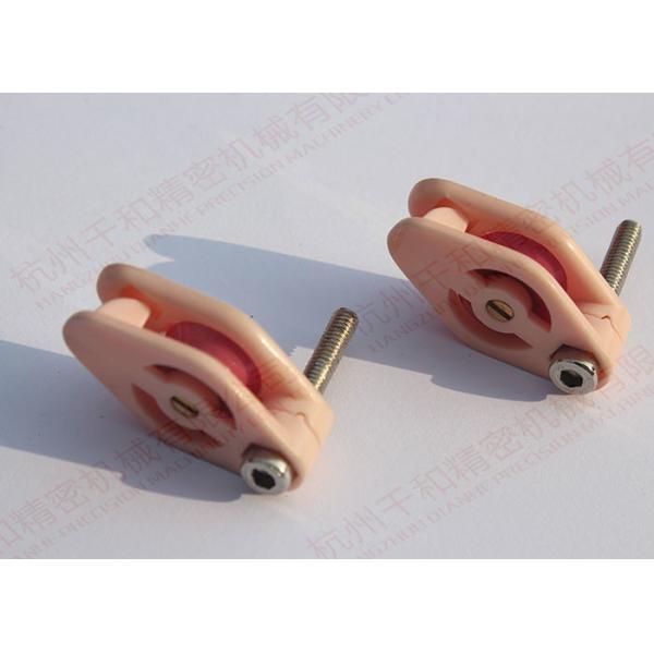 Quality High polish Ceramic Wire Guide Pulley HRA88 hardness for coil winding machine for sale
