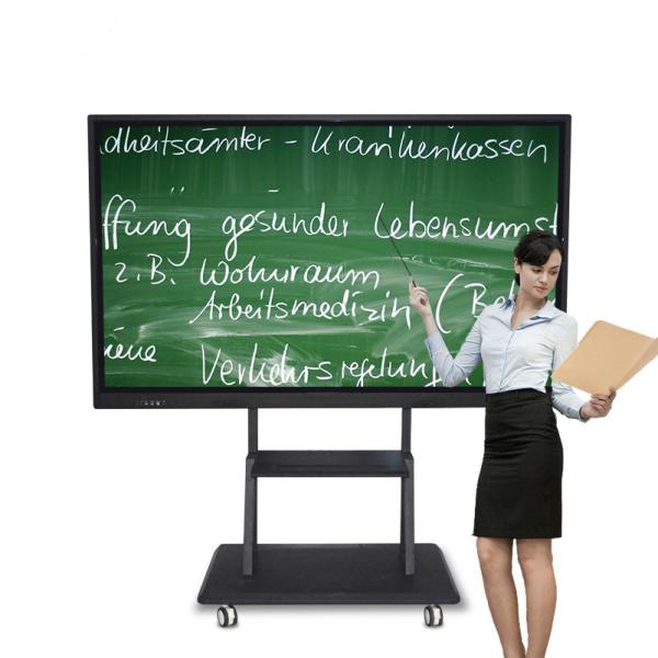Quality Interactive Multi Touch Digital Signage 75 Inch Aluminum Alloy Frame Material for sale