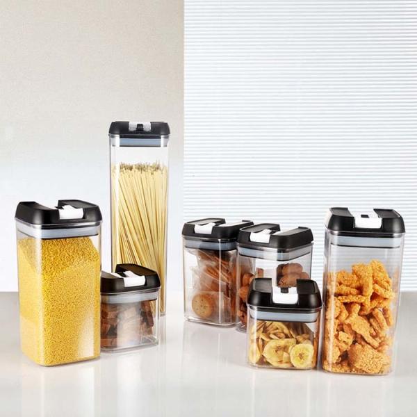 Quality Sealed Plastic Transparent Food Containers Airtight for sale