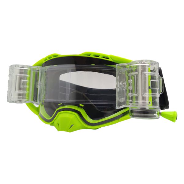 Quality Custom Motorcycle MX Dirt Bike Goggles with Roll Off System Customized Color for sale