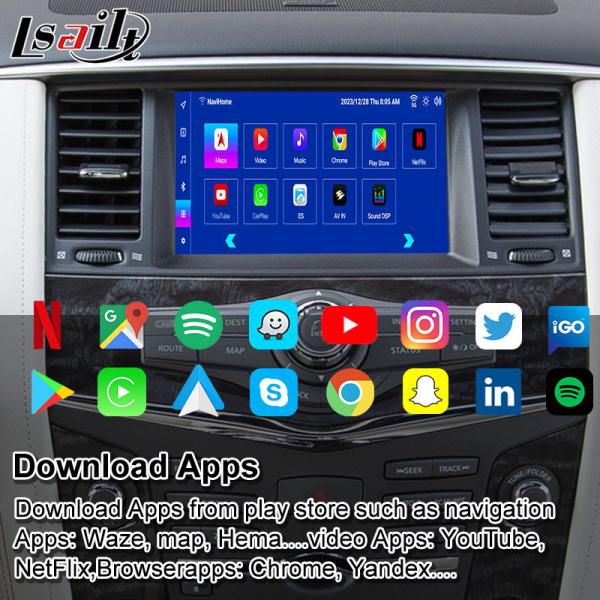Quality Lsailt 8G Android Multimedia Interface for Nissan Patrol 2020-2023 Android for sale