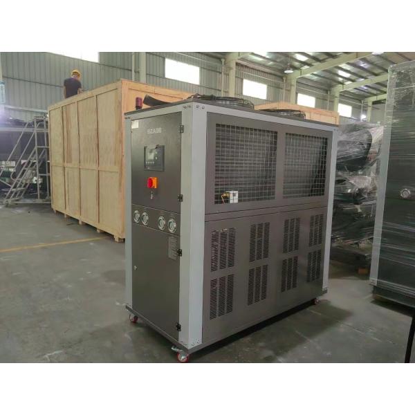 Quality 10Tons 15 Tons Air Cooled Chiller Portable Water Chiller For PET Bottle Blowing for sale