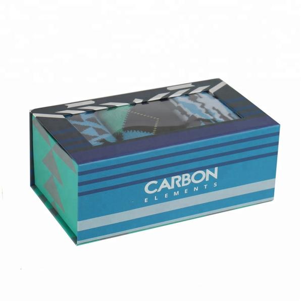 Quality High Quality Christmas Custom Magnetic Close Paper Gift 3 Set Socks Packaging for sale