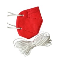 Quality 3.5mm 5mm Elastic Ear Bands Polyester Spandex Flat Earloop MSDS for sale