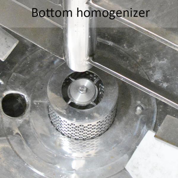 Quality Industrial Chemical Liquid Homogenizer Emulsifier Mixer Detergent Heated Mixing for sale