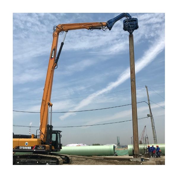 Quality High Efficiency Sheet Pile Driving Equipment Low Vibration Short Working Period for sale