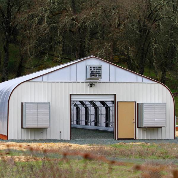 Quality Single-Span Hoop Greenhouse Automatic 100% Blackout Light Deprivation Greenhouse for sale
