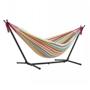 Quality Modern Style Portable Canvas Hammock With Stand Colorful And Compact for sale