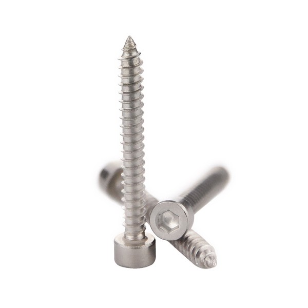 Quality Cylindrical Head Hex Slot Self tapping screws for sale