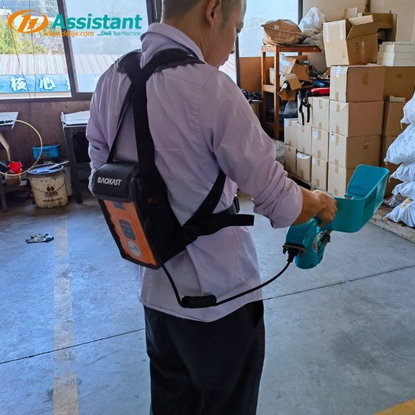 Quality 350mm Tea Plucking Machine with 5 KG Capacity and 18 Hours Working Time DELI DL for sale