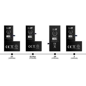 Quality Grandever Rechargeable iPhone X Internal Battery CE FCC RoHS MSDS Certified for sale