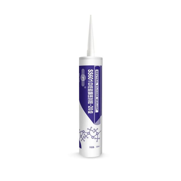 Quality BAIYUN SS601 Construction Silicone Sealant General Glazing Sealant for sale