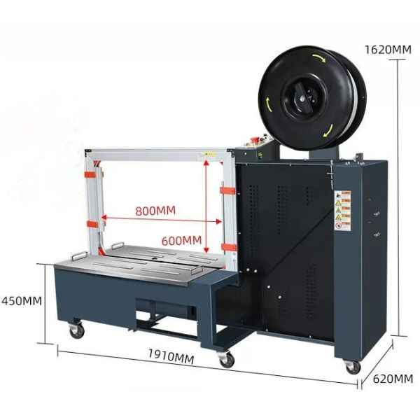 Quality 400W/3A Automatic Durable Bundle Tying Machine for Carton and Box PP Strapping for sale