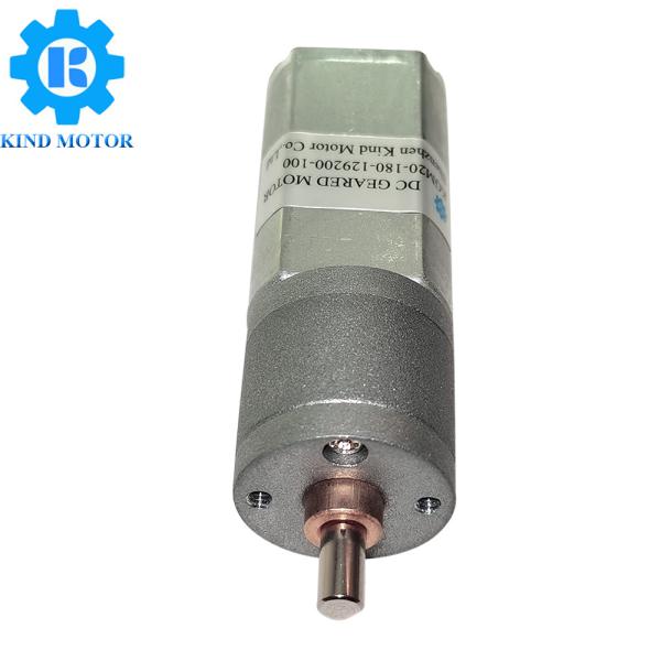 Quality 20mm Gearbox Brushed DC Geared Motor 12v For Multiapplication for sale