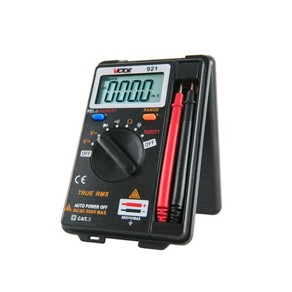 Quality Mini Handheld Auto Ranging Digital Multimeter Foldable Ammeter 3999 Counts for sale