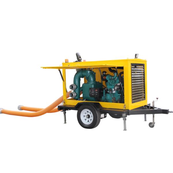 Quality Energy Saving Double Suction Diesel Type Mobile Pump Truck for sale