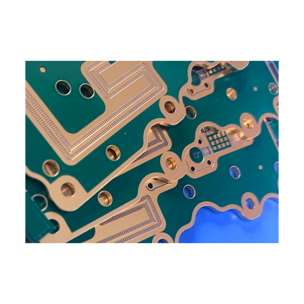 Quality 4-Layer Hybrid RF PCB Rogers RO3210 Substrate Silver and Gold Plating for sale