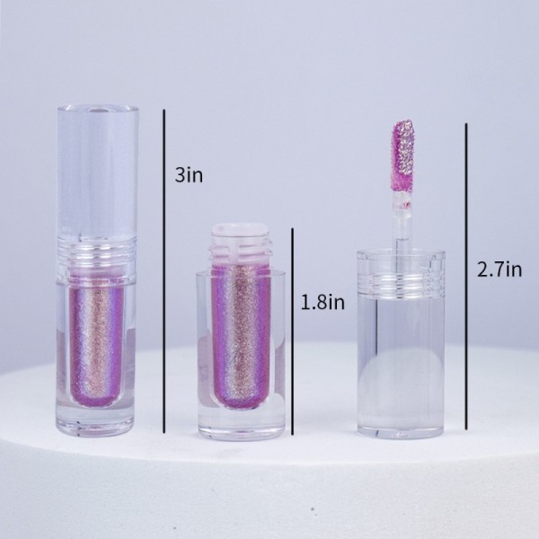 Quality Super Shine Glitter Liquid Eye Shadow , Duochrome Shimmer Liquid Eyeshadow for sale