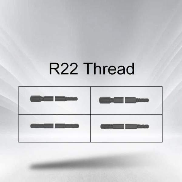 Quality Extension Drilling­ Tools­ Round Type R22 Threaded Drill Rod for sale