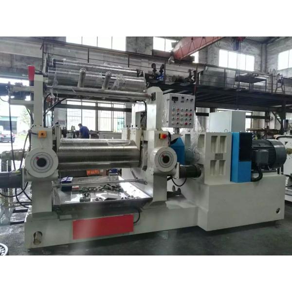 Quality 18 Second Electric SGS Certified Rubber Mixing Mill Machine With Hydraulic Brake for sale