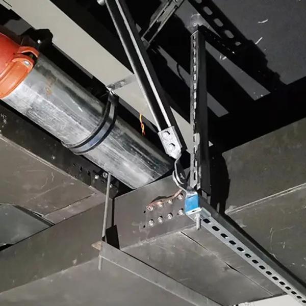 Quality Customized Electrical Seismic Bracing For Plumbing Pipe System Walls for sale